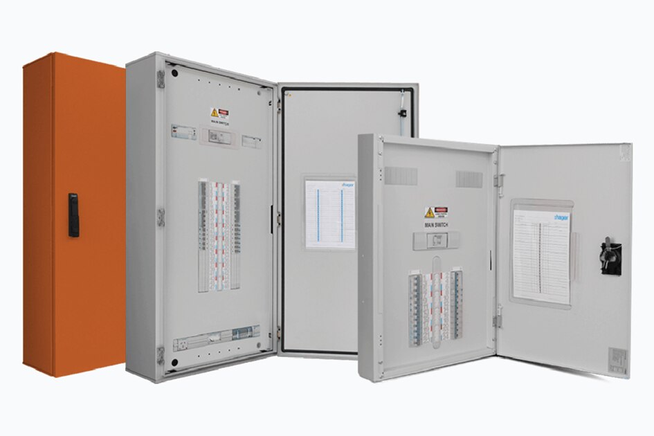 Our range of panel board or distribution board solutions