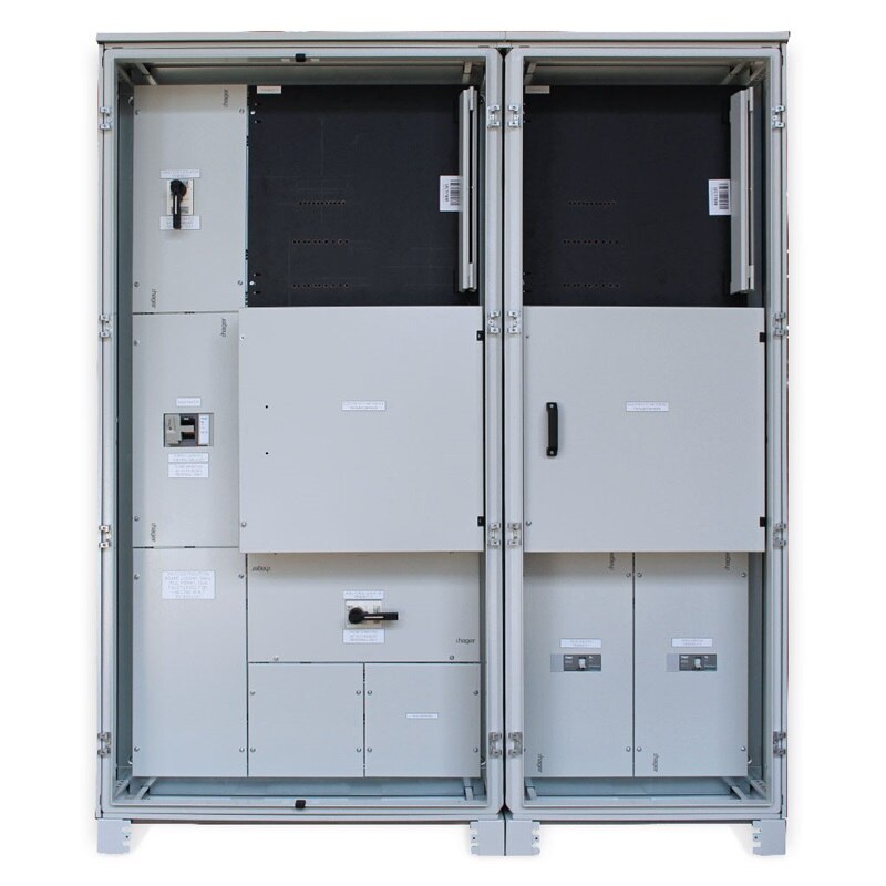 Modular switchboard for multi-residential installation