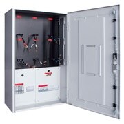 Group metering panels for multi-residential installation