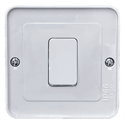 Weatherproof range of switches and sockets
