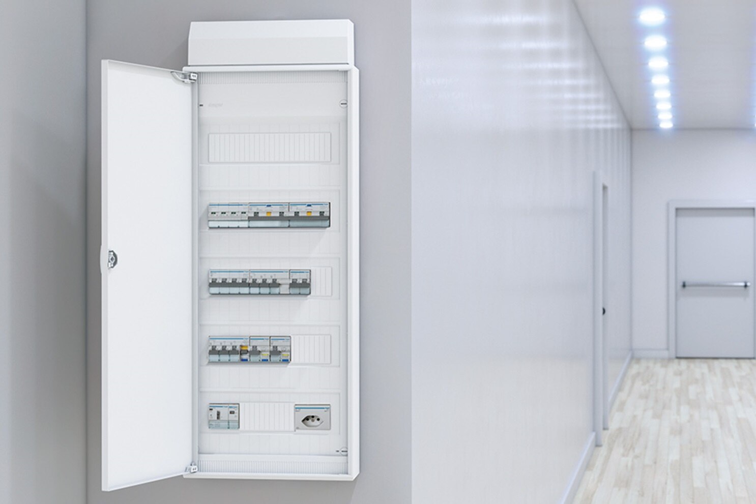 Kleinverteiler volta: auch als 5-reihige AP-Variante