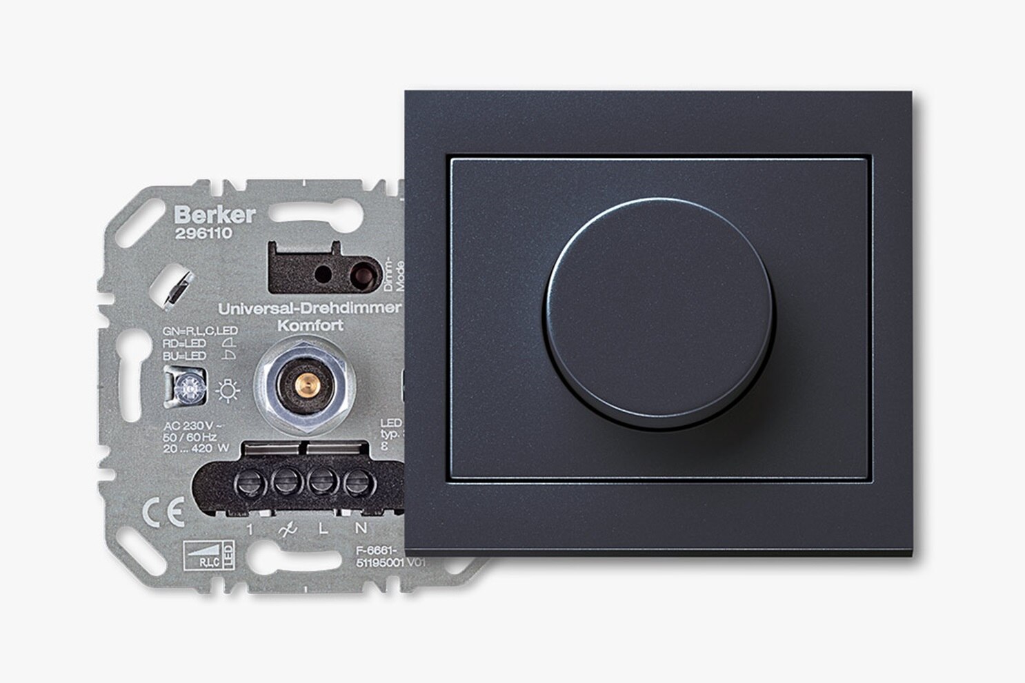 Berker LED Dimmer mit noch besserem Dimmverhalten