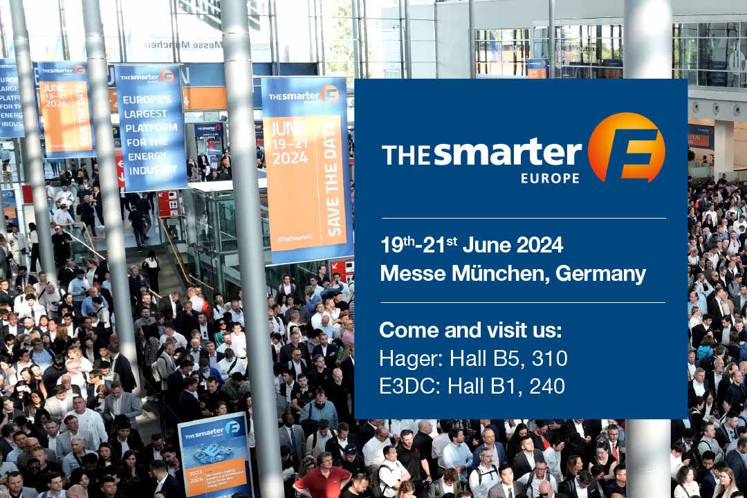 Hager and E3/DC at The smarter E Europe 2024