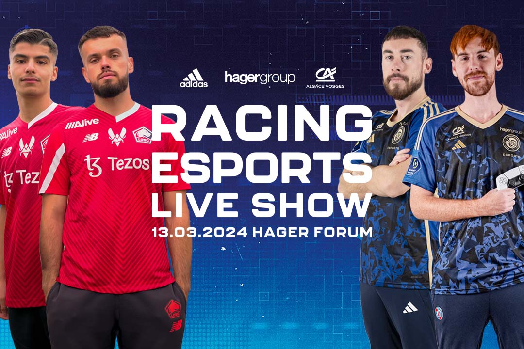 Racing Esports live show 2024, join the game!