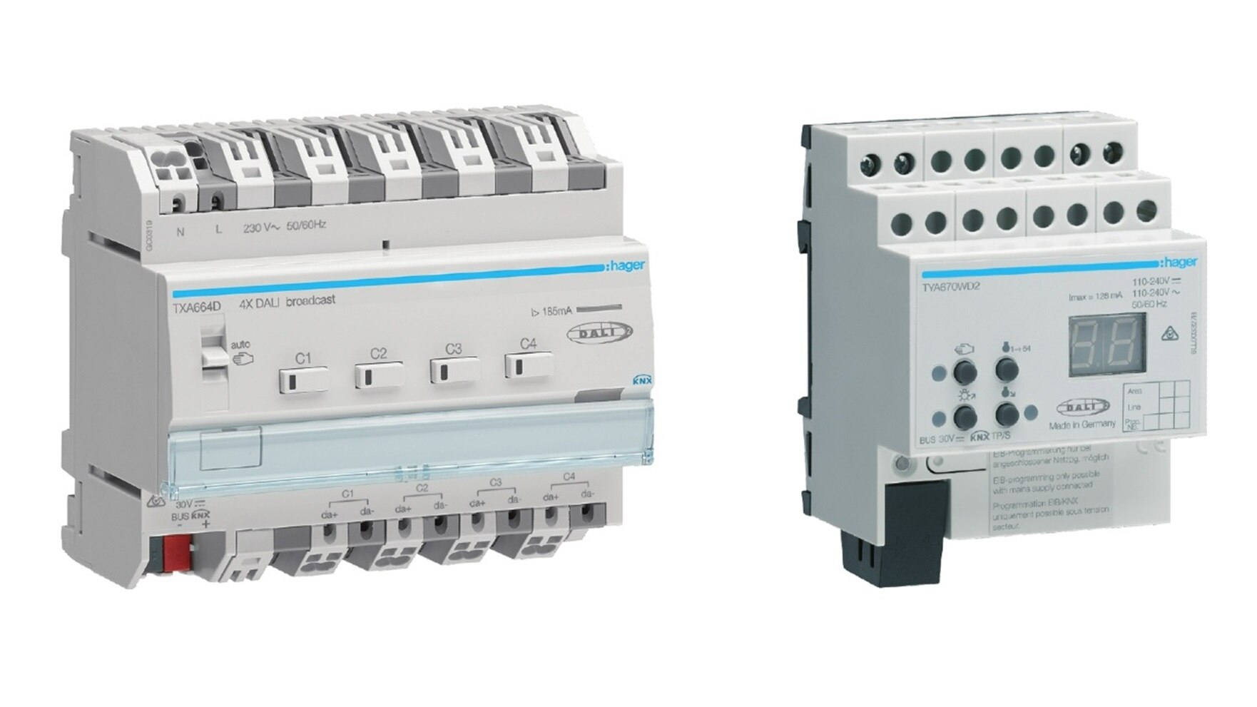 KNX DALI gateway | Hager Middle East