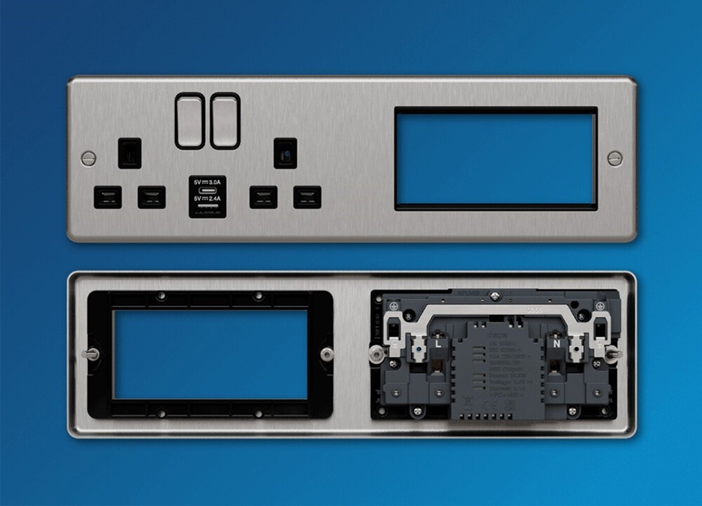 Hager adds smaller Decorative socket to Sollysta range